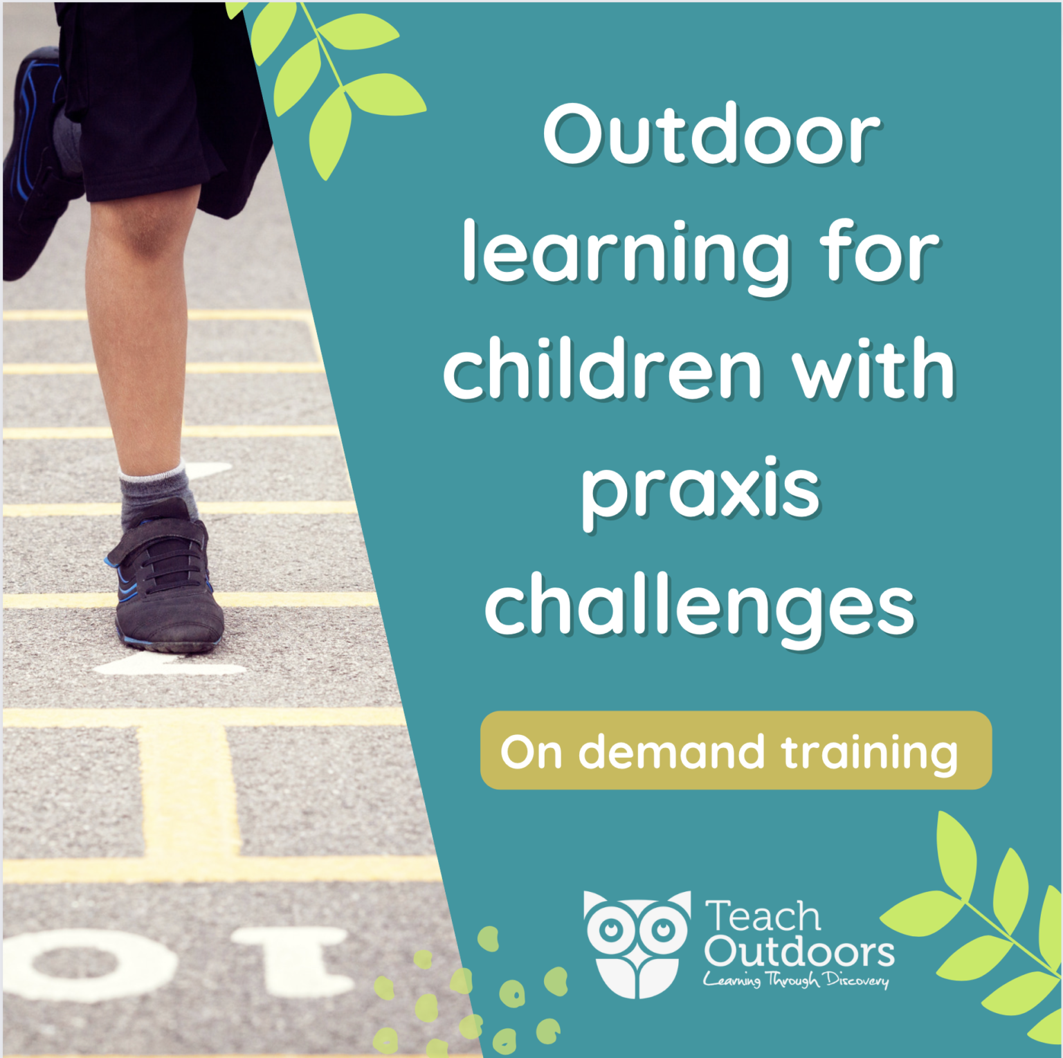Outdoor learning for children with praxis challenges - Teach Outdoors
